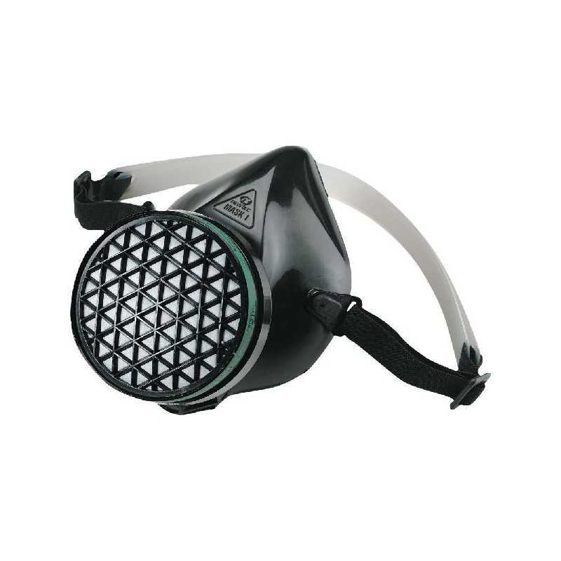 SEMI MASCHERA ANTIGAS FACCIALE IN GOMMA MASK I