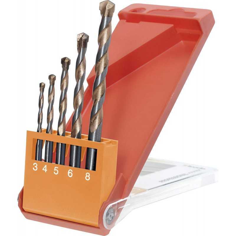 Set of 5 universal tips for metal