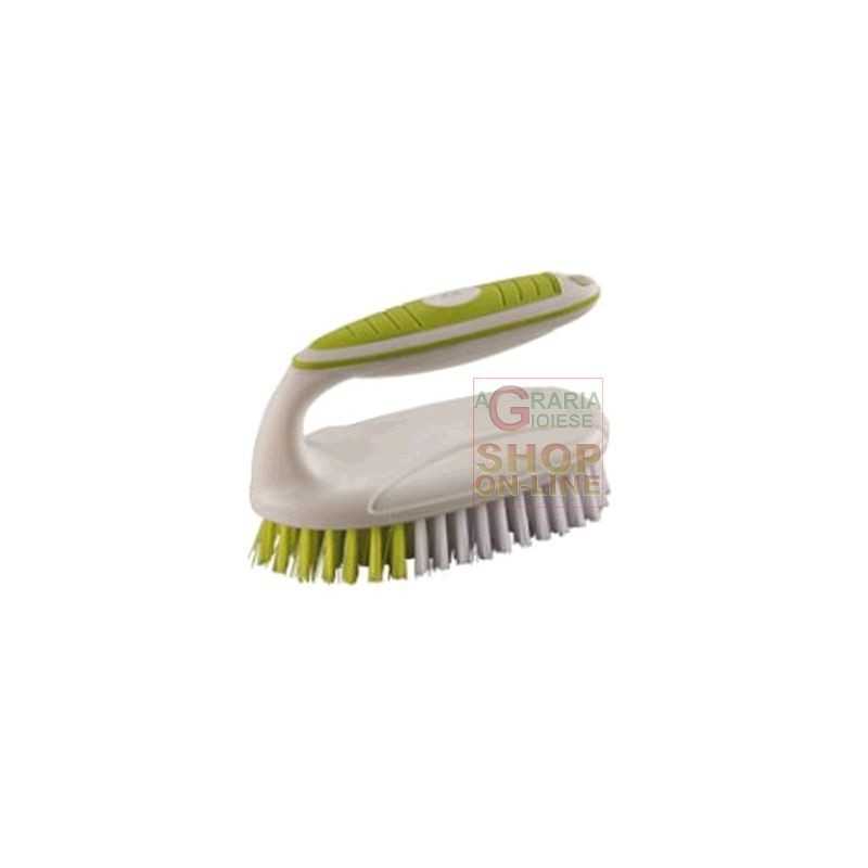 MULTIPURPOSE BRUSH WITH SOFT TOUCH HANDLE