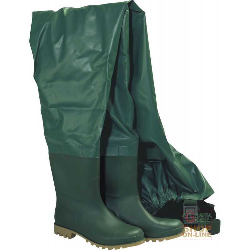 PVC HULL BOOT WITH GREEN PARA SOLE TG 39 47
