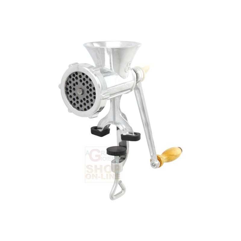 Manual table meat mincer in aluminum eva tc 8