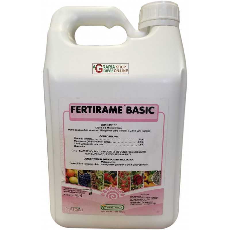 FERTENIA FERTIRAME BASIC FOLIAR FERTILIZER BASED ON MANGANESE COPPER ...