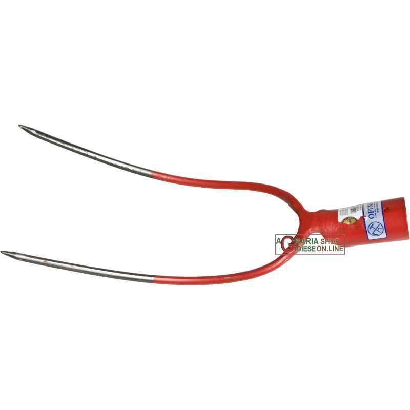 FORKED STEEL FORK WITH 2 TEETH MOD. AUSTRIA