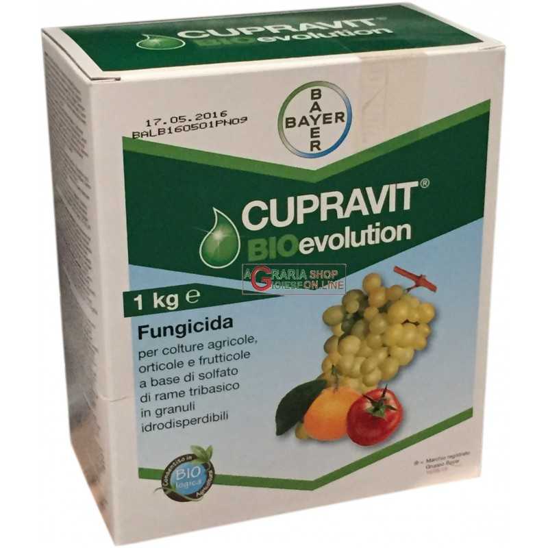 BAYER CUPRAVIT BIOEVOLUTION FUNGICIDE COSENTITO IN AGRICULTURE BIOL...
