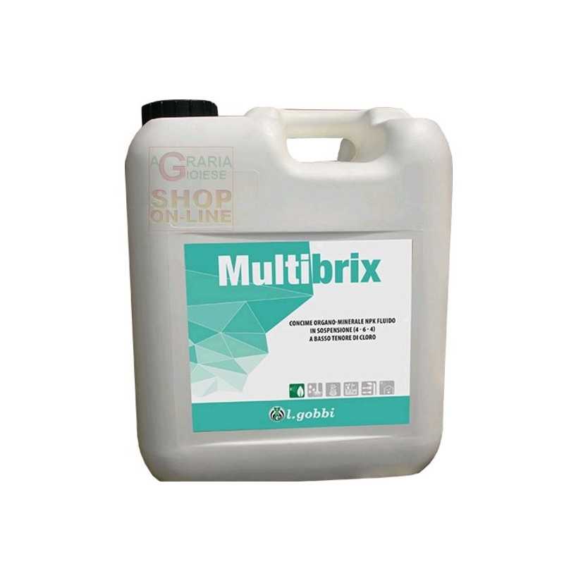 GOBBI MULTIBRIX CONCIME ORGANO MINERALE NPK 4.6.4