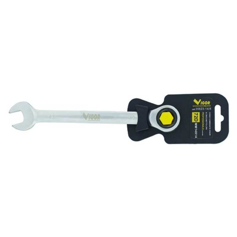 VIGOR RATCHET COMBINATION WRENCH CRV MM. 10X 10