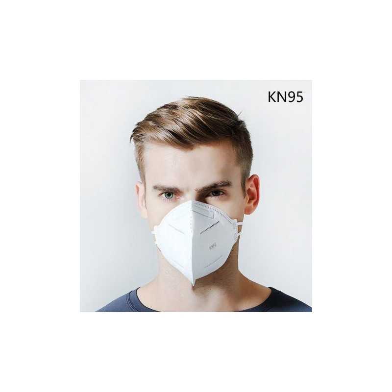 10 MASCHERINE KN95 FFP2 ANTIVIRUS SENZA VALVOLA E