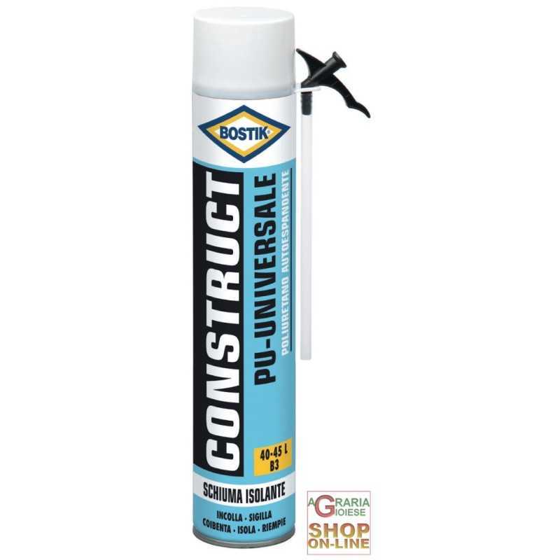 BOSTIK UNIVERSAL POLYURETHANE PU INSULATING FOAM ML.750