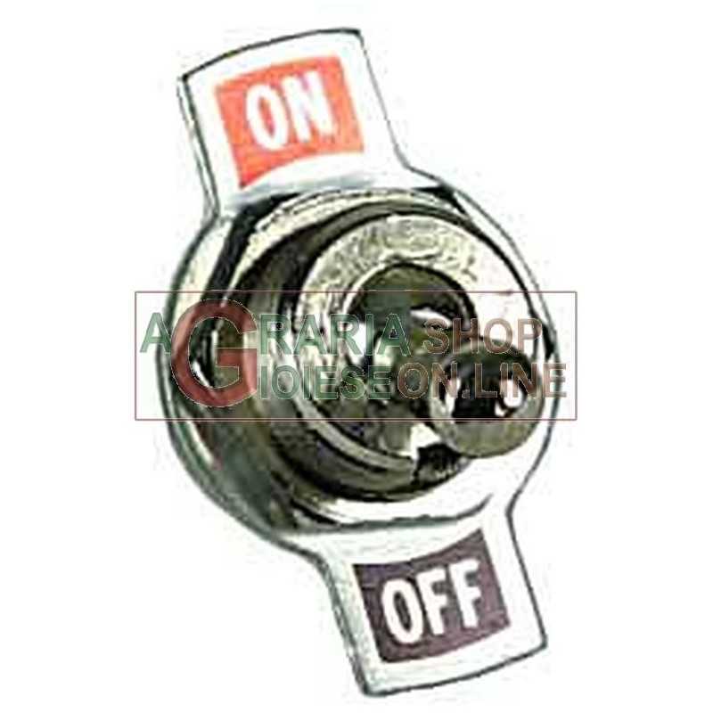Universal on-off stop switch with ring nut fixing for motorcycles ...