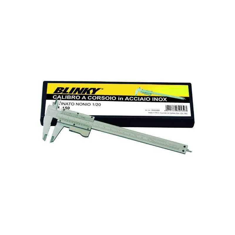 CALIBRO A CORSOIO NONIO INOX SCALA 1/20 MM. 150