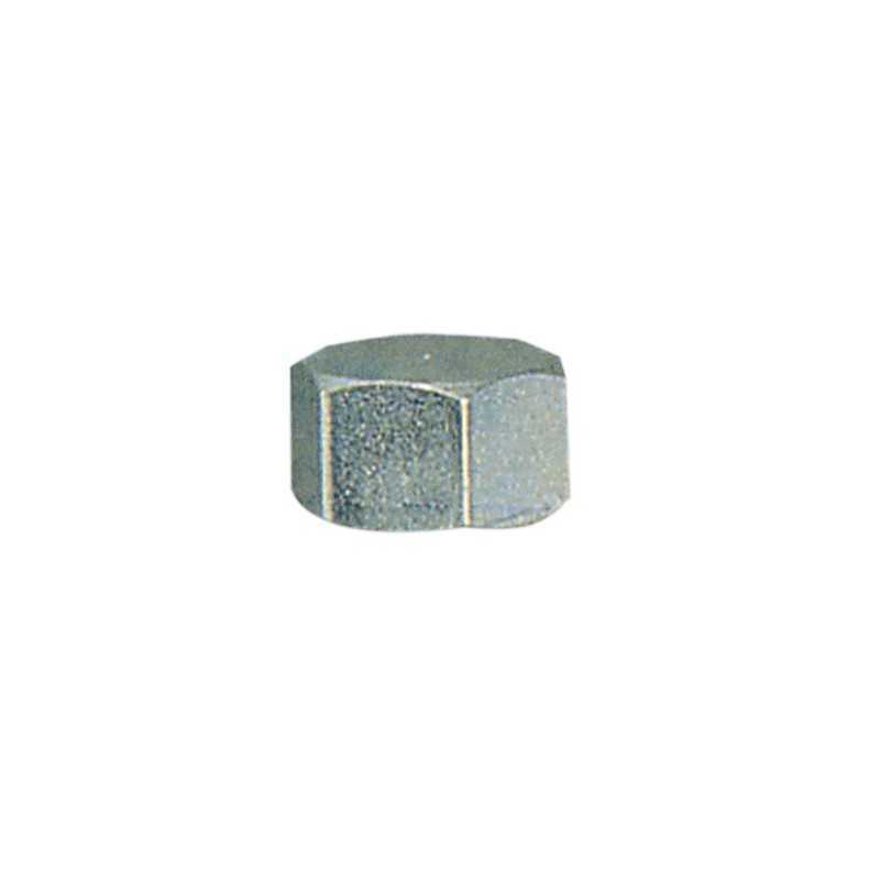 FEMALE CAP IN GALVANIZED STEEL ART. 300 GR. 1/2
