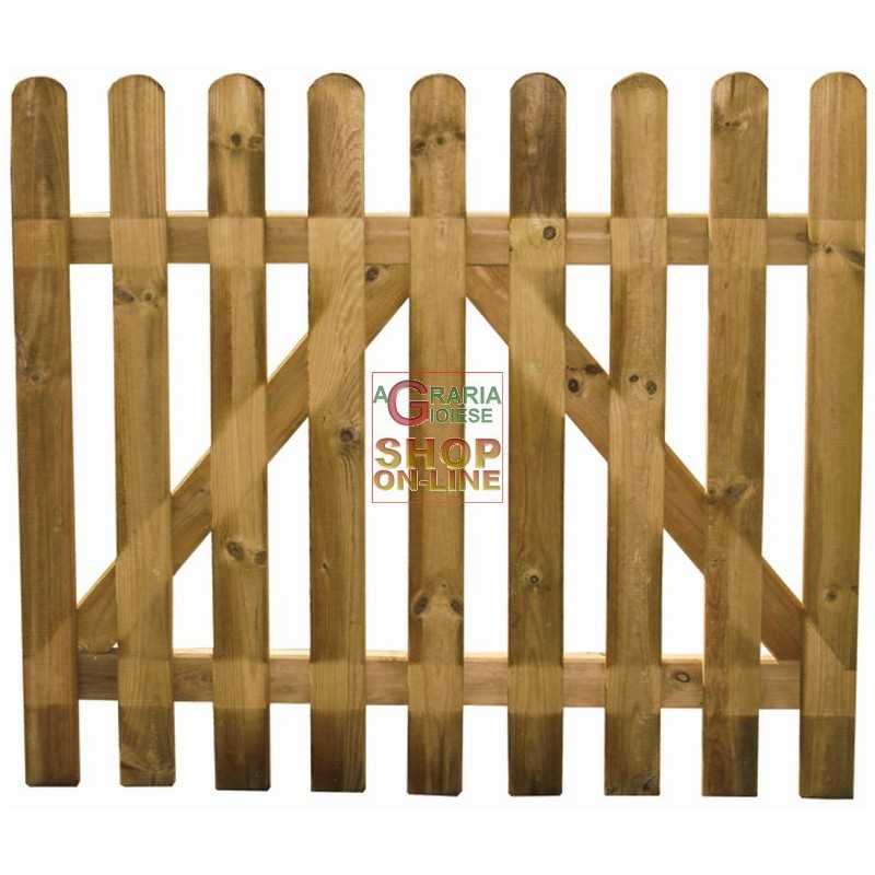 CANCELLO IN LEGNO PER RECINTO GIRASOLE CM.100X80H
