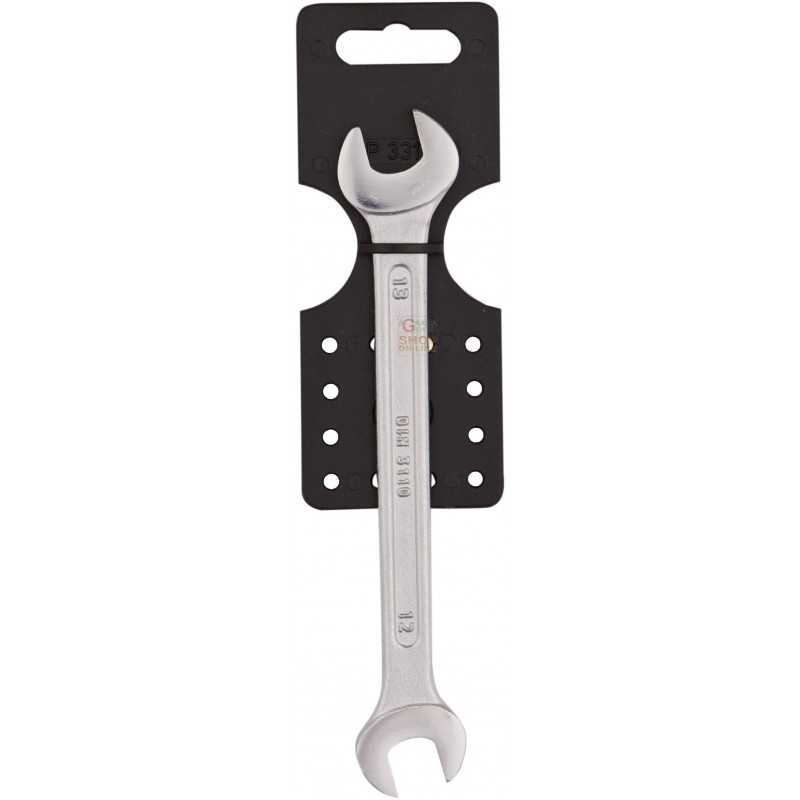DOUBLE FORK WRENCH IN CHROME STEEL GR. 24 X 26 IMP. 76 350