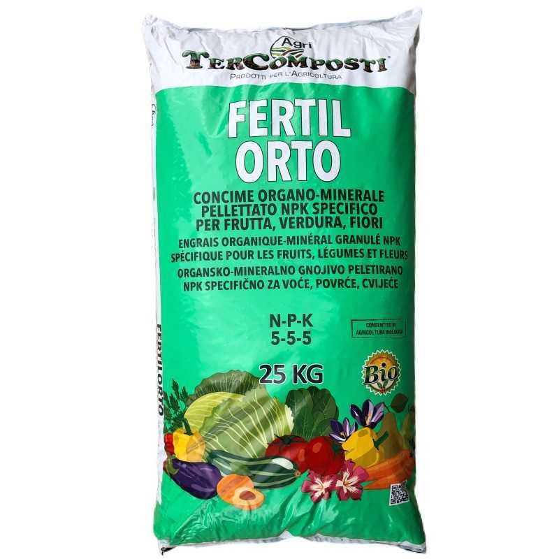 TERCOMPOSTI FERTIL GARDEN ORGAN MINERAL FERTILIZER WITH PELLET SULFUR ...