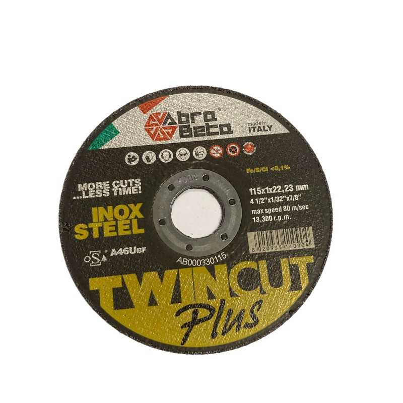 ABRABETA DISC FOR IRON TWIN CUT PIANO DIAM. MM. 115x1.0