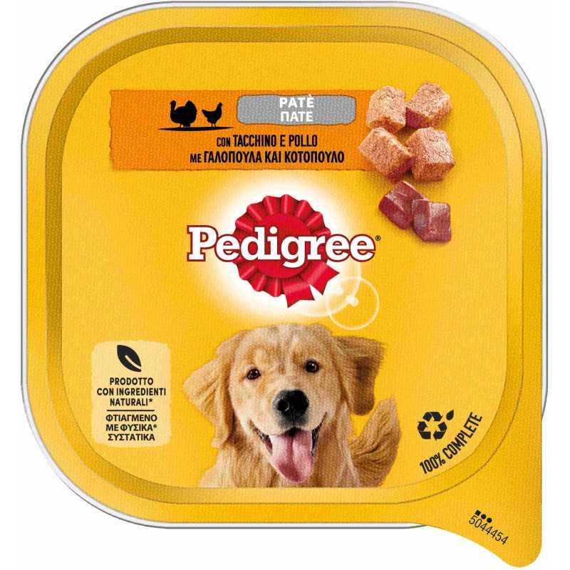 PEDIGREE PATE' CANE CON POLLO E TACCHINO 300GR
