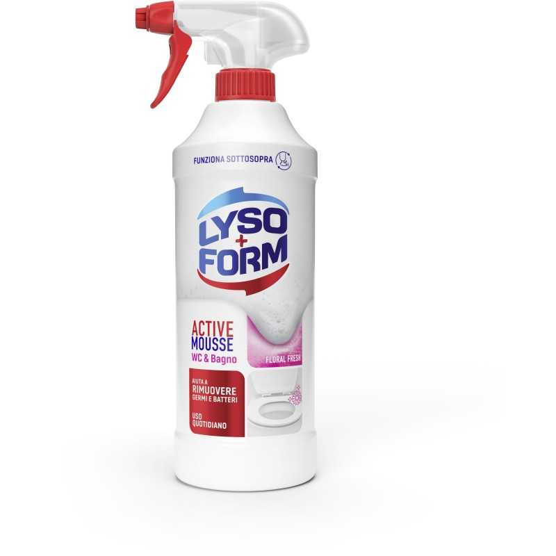 LYSOFORM ACTIVE MOUSSE FLORAL DETERGENTE PER
