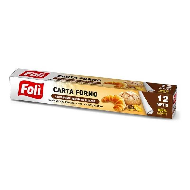FOLI' ROTOLO CARTA FORNO 12 METRI