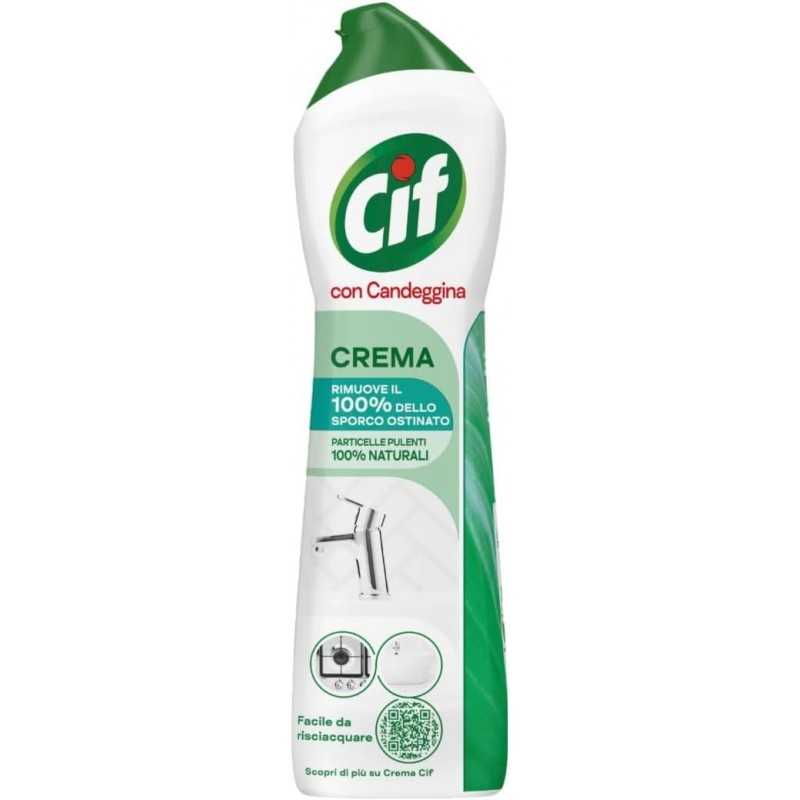 CIF CREMA DETERGENTE PER SUPERFICI CON CANDEGGINA