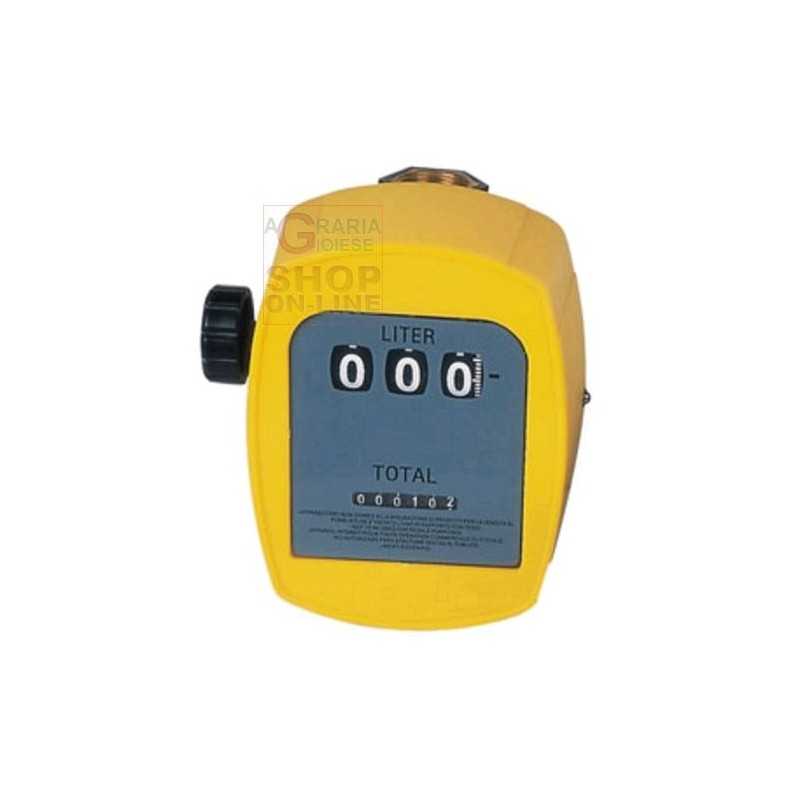 MECHANICAL METER FOR DIESEL LIQUIDS WATER THREADED CONNECTION FE ...