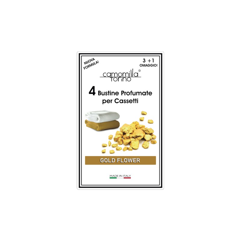 CAMOMILLA T.PROF.CASSETTI 4PZ GOLD FLOWER
