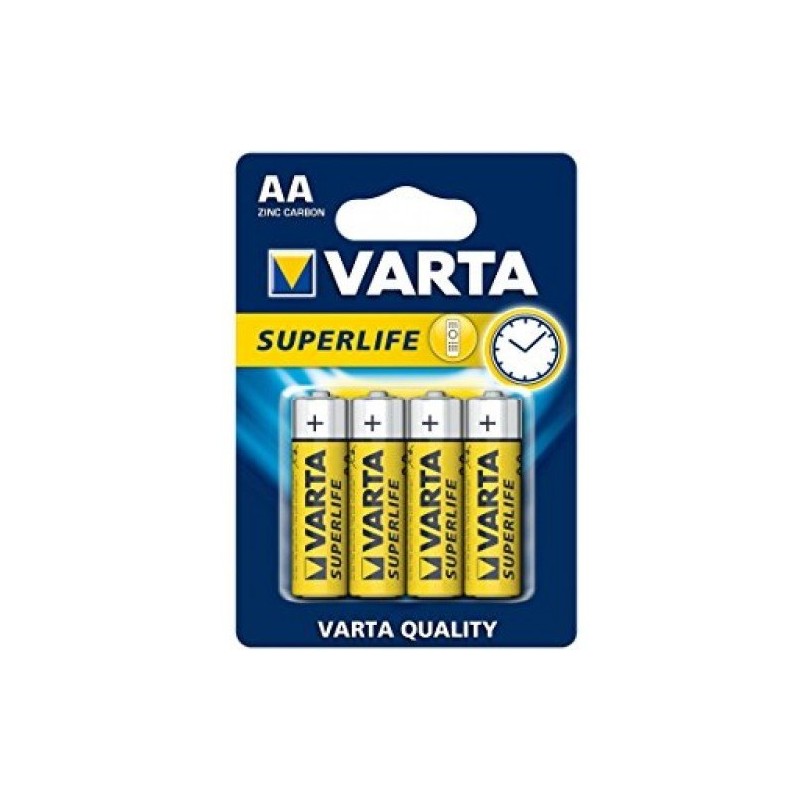 BATTERIES VARTA AA CONF. FROM 4 STILO