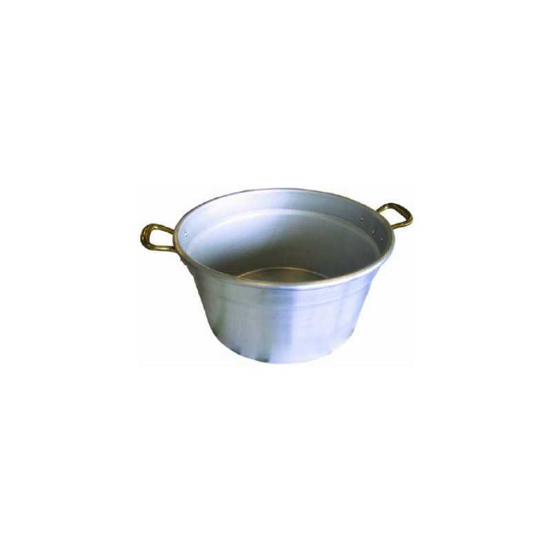 PENTOLONE CALADAIA IN ALLUMINIO PESANTE CON